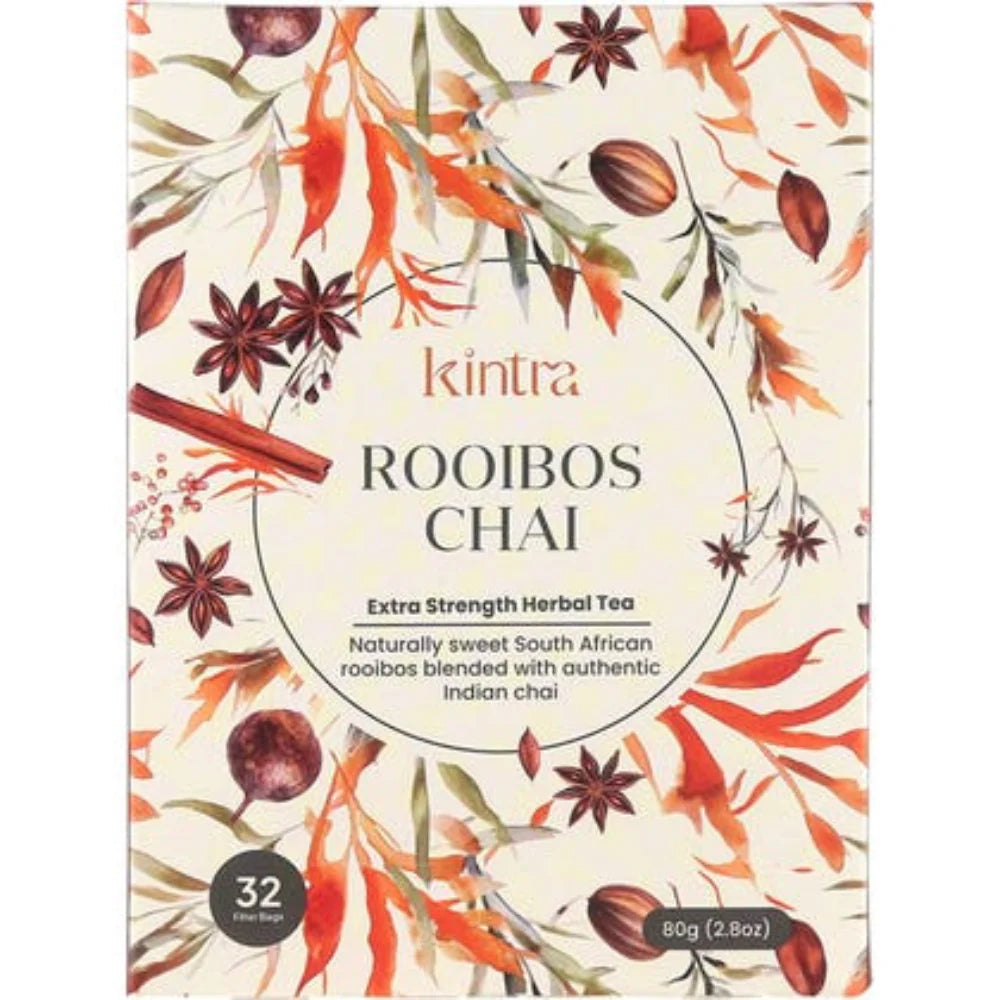 Kintra Blends Organic Rooibos Chai Tea 80g (32 teabags) – My Home Pantry