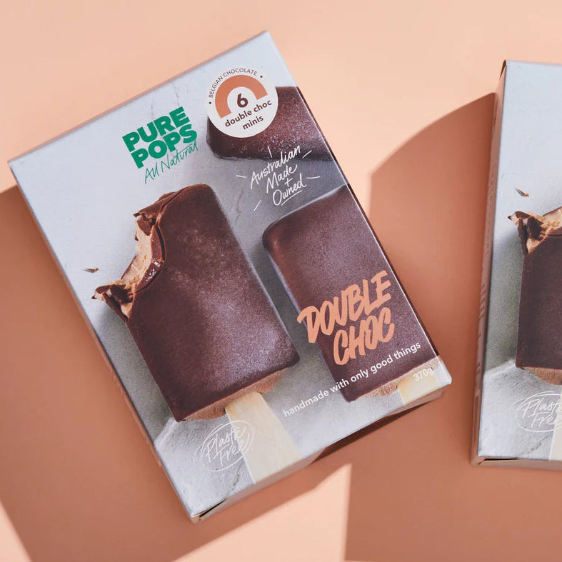 Pure Pops Double Choc 6 x 62g – My Home Pantry