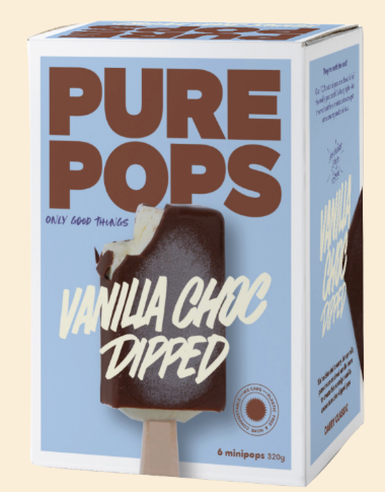 Pure Pops Vanilla Choc 6 x 62g – My Home Pantry