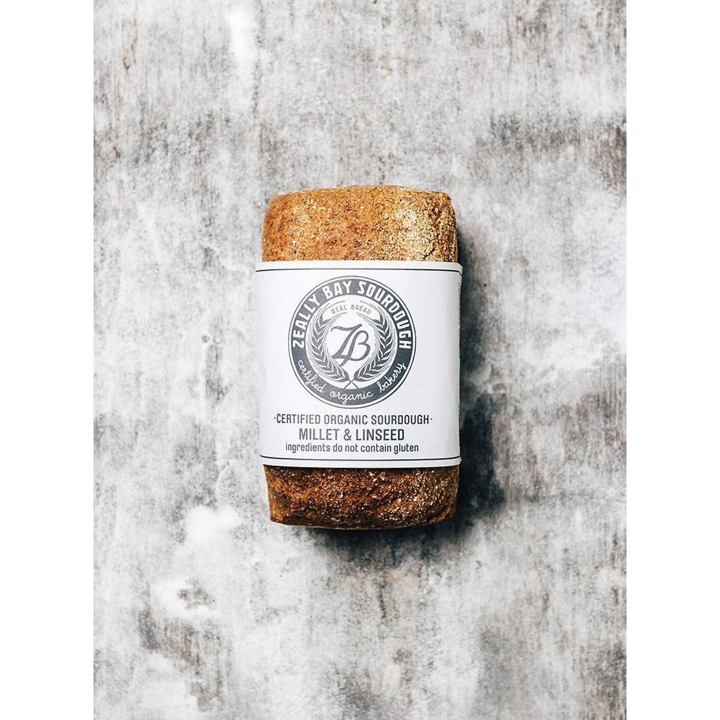 Zeally Bay Sourdough Millet & Linseed 650g (Gluten Friendly) – My Home ...